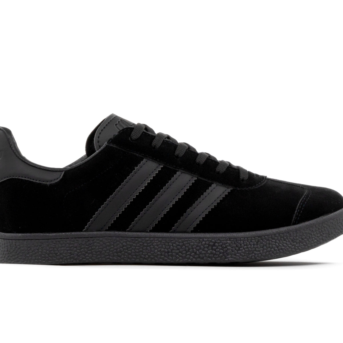 Tenis Gazelle Negro Total Gamuza – Snkrs Mayoreo